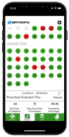 STIM onTrack™ Mobile App | Orthofix Bone Growth Therapy